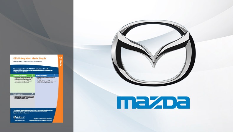 OEM Integration: Mazda Motor Corporation and Autosoft DMS