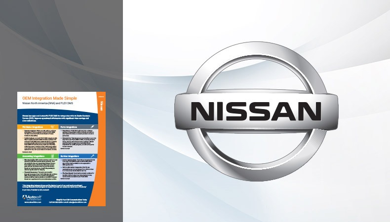 OEM Integration: Nissan North America (NNA) and Autosoft DMS